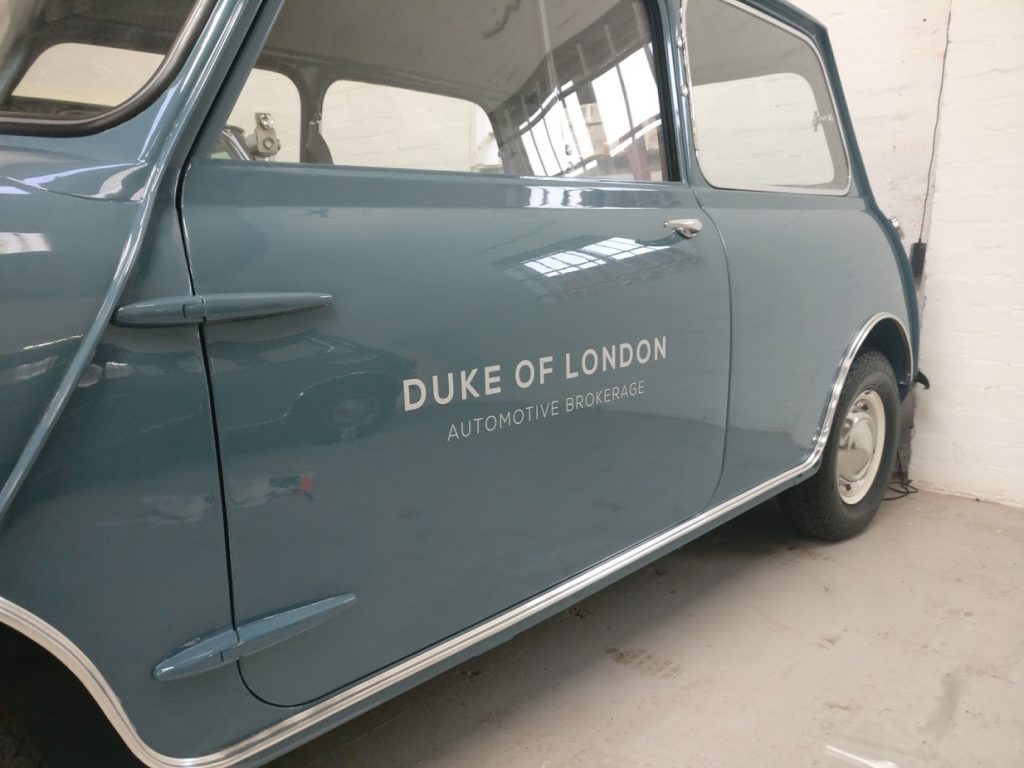 Classic Mini - Vinyl Graphics Signwriting - Citiprint - Same Day Print ...