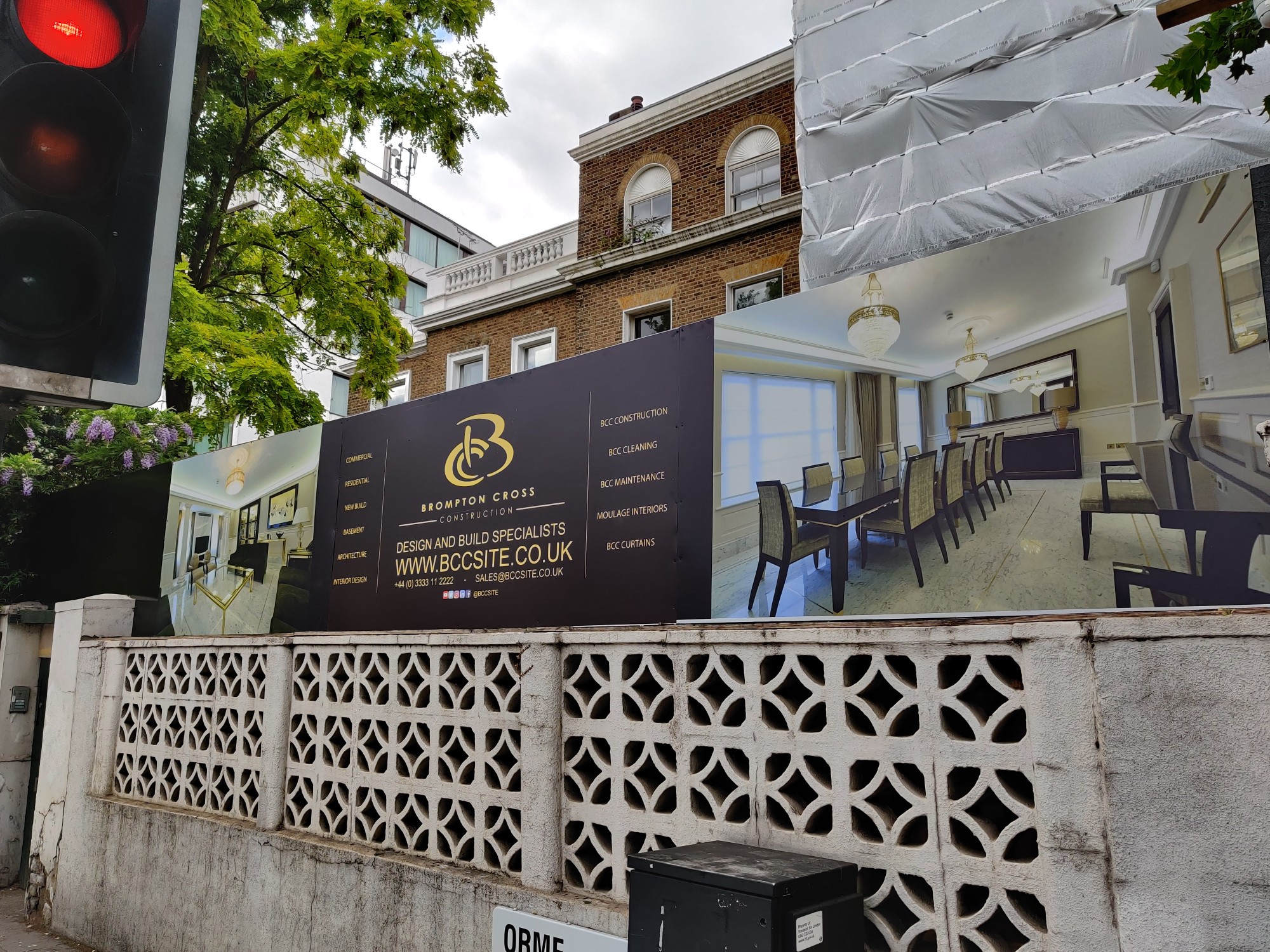 Construction Site Hoarding Printing in London - Citiprint - Same Day ...